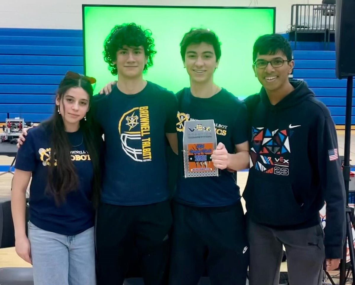 1028A Wins Gross Catholic Robotics Tournament | News | Brownell Talbot