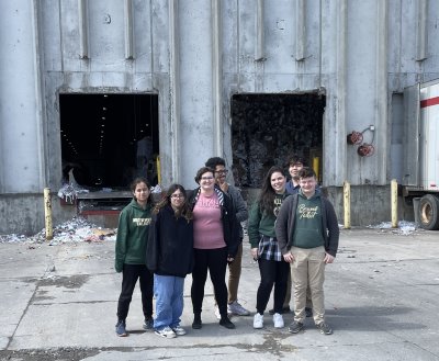 AP Environmental Science Visits Firstar Fiber | News | Brownell Talbot