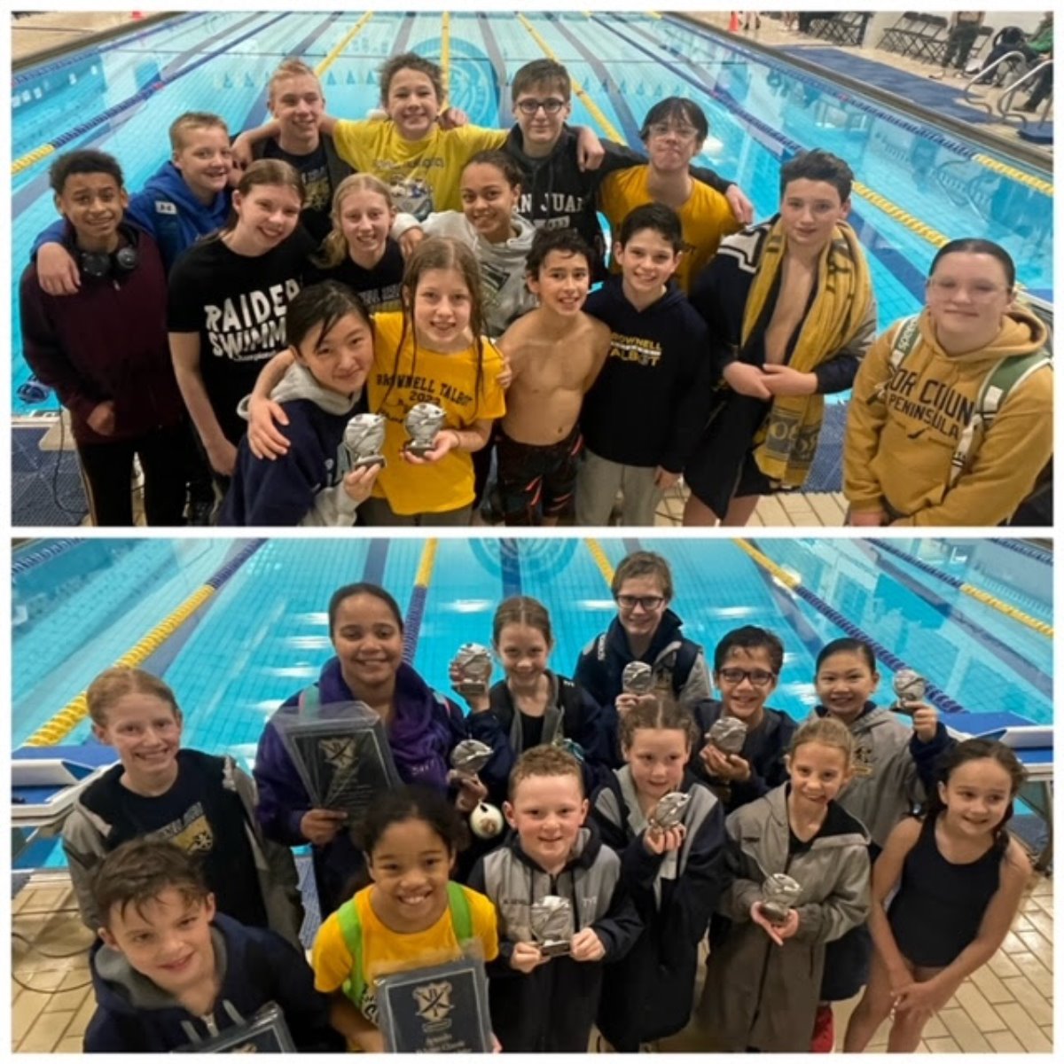 Raider Swimmers Capture Team Titles at the 14 & UN Speedo Winter ...